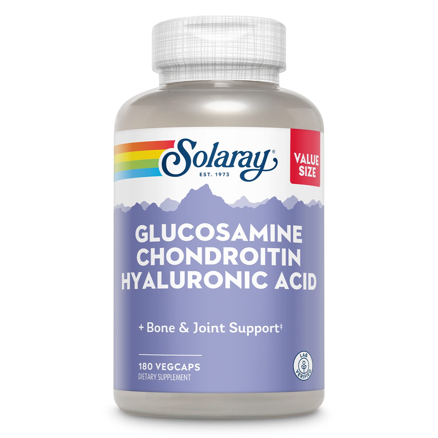 Mua SOLARAY Glucosamine Chondroitin Hyaluronic Acid, Healthy Bone and ...