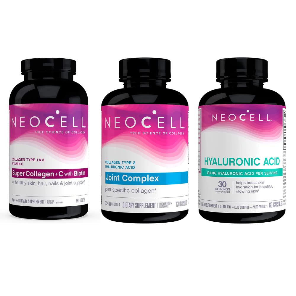 Mua NeoCell Beauty Bundle, Type 2 Hydrolyzed Support, Joint Complex 120 ...