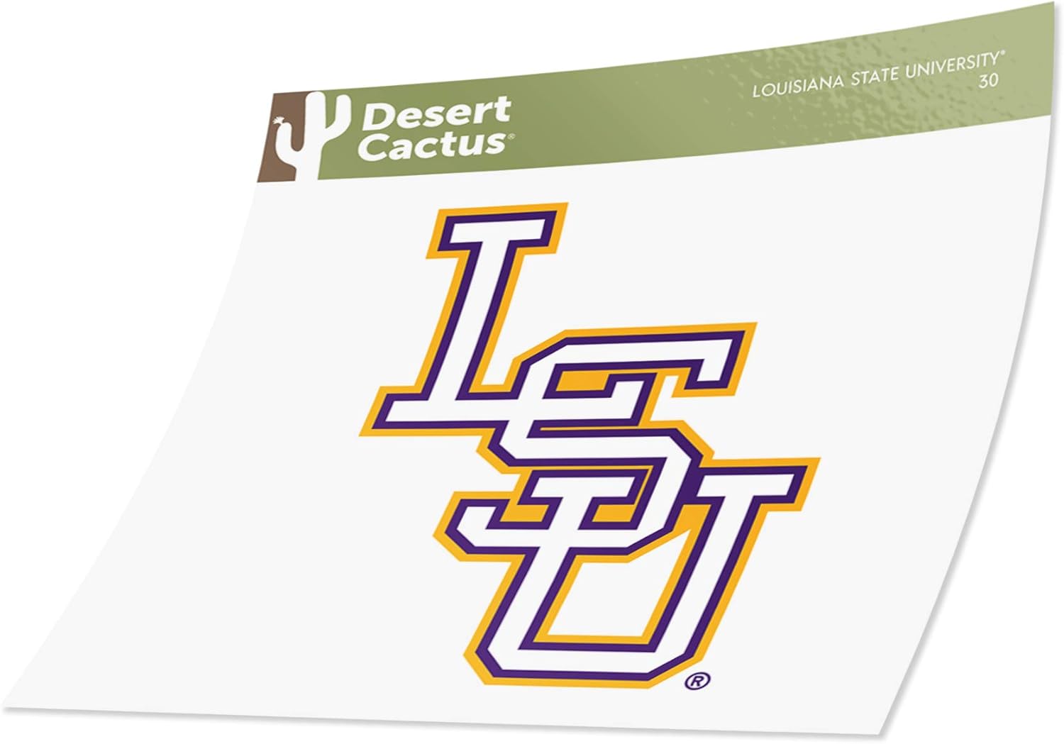 Amazon.com: Louisiana State University LSU Tigers Vinyl Decal Laptop ...