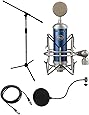 Amazon.com: Blue Bluebird Microphone Bundle with Mic Boom Stand, XLR ...