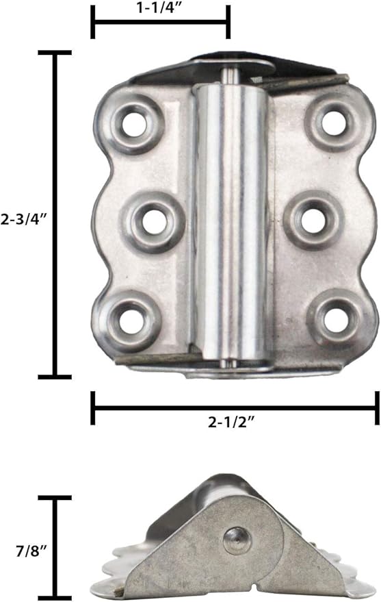 Screen Door Spring Hinge 305 Stainless Steel Self Closing - - Amazon.com