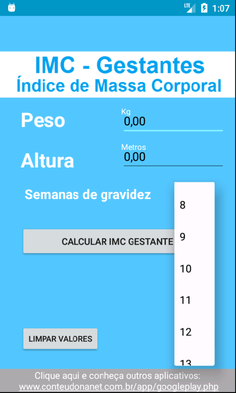 Calculadora IMC para Gestantes - Índice de Massa Corporal : Amazon.com ...