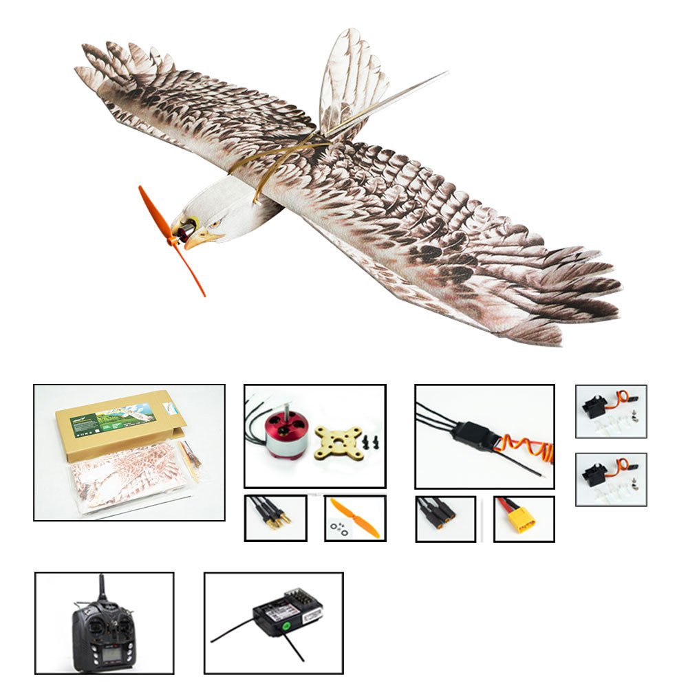 Epp Biomimetic Rc Airplane Kit Mini Eagle Flying Wing 1200mm ...
