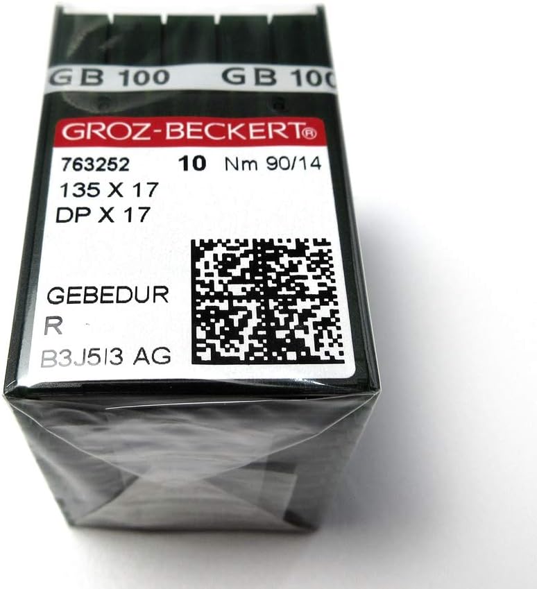 Amazon.com: 100 Pcs Groz-Beckert Gebedur 135X17 Dpx17 Titanium Sewing Machine Needles (23/160)