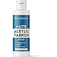 GRANOTONE Acrylic Artist's Varnish | Matte Finish | Non-Yellowing | Non ...