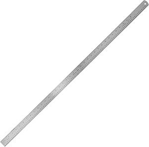 Amazon.com: Pacific Arc 36 Inch Stainless Steel Ruler with Inch/Metric ...