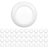 JULLISON 8 Packs 6 Inch LED Low Profile Recessed & Surface Mount Disk ...