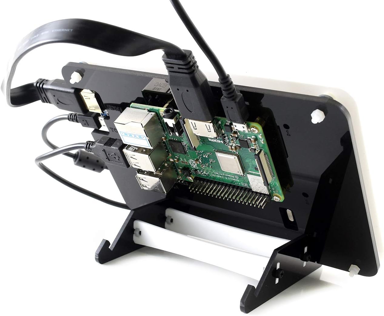 Waveshare 7 inch Display for Raspberry Pi 4 Capacitive Touchscreen HDMI ...