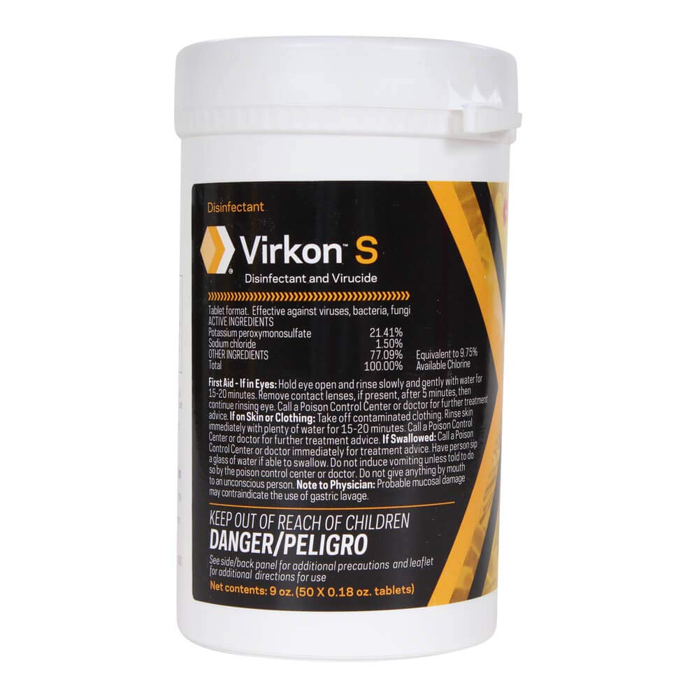 Mua Virkon S, 9 oz, 50 Tablets trên Amazon Mỹ chính hãng 2024 | Fado