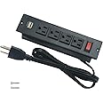 Amazon.com: Recessed Power Strip Socket with USB,Conference Flush Mount ...