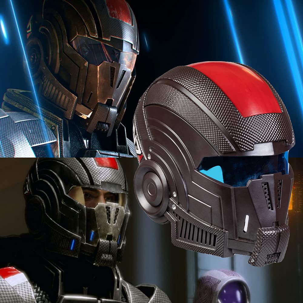 Mua N7 Mask Helmet Legendary Cosplay Costume Adult Resin Full Head Mask ...