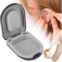 Amazon.com: Hearing Aid Case, Hearing Aid Cases Waterproof Portable ...
