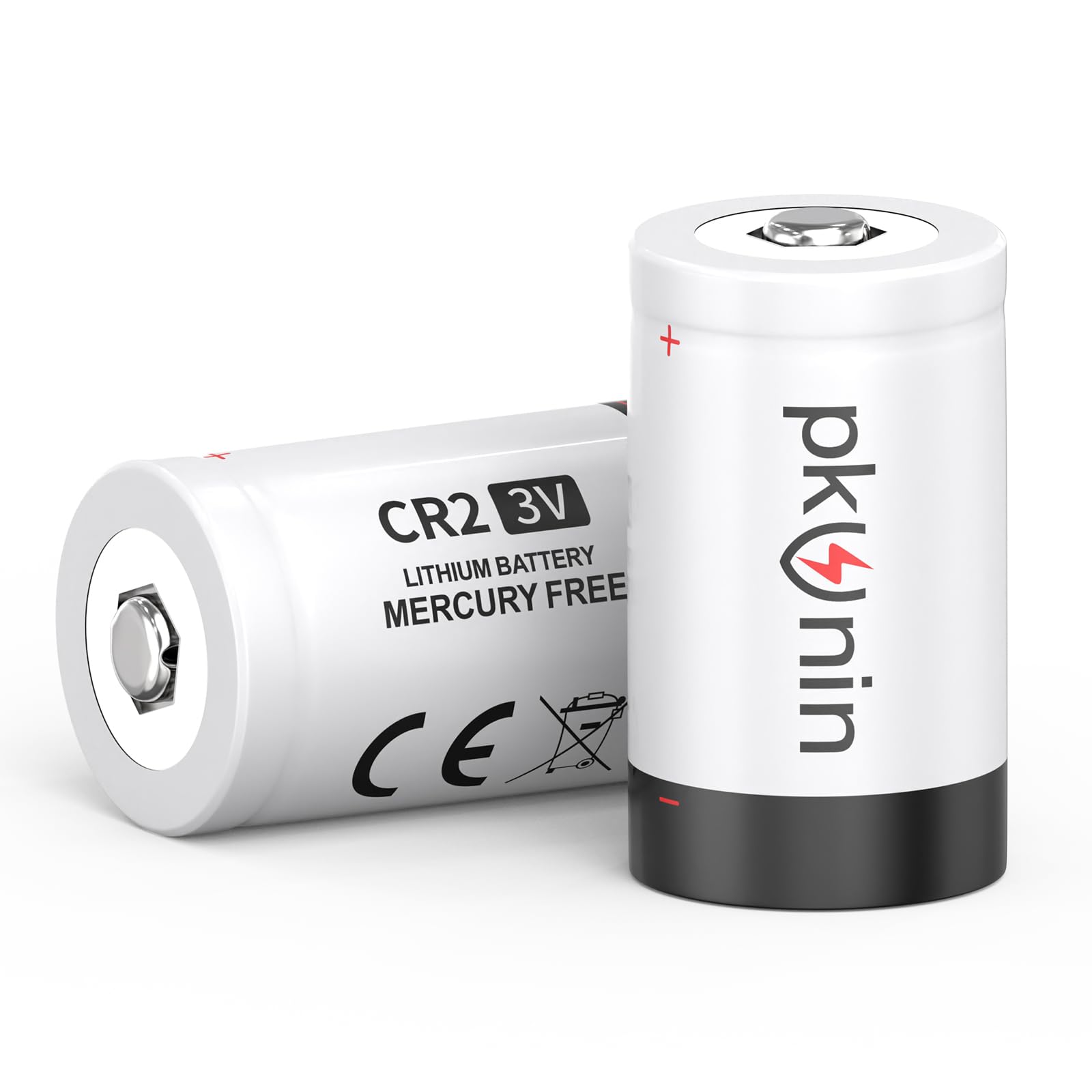 CR2 Battery 3V Range Finder Batteries, CR15h270 3 Volt Lithium Battery 2 Pack Long-Lasting Power ...