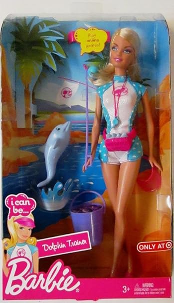 Barbie i Can Be A Dolphin Trainer: Amazon.co.uk: Toys & Games