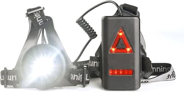 Amazon.com : EKOOS LED Running Chest Light, Outdoor Rechargeable ...