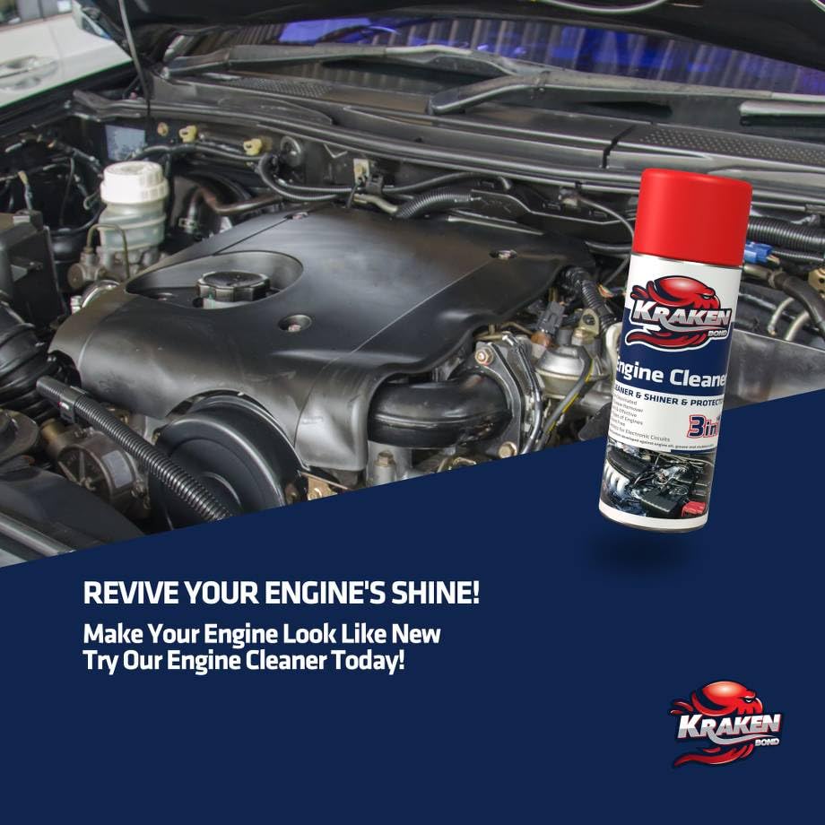 Mua KRAKEN BOND Engine Cleaner Spray - (1x12.3 fl. Oz) Engine Degreaser ...
