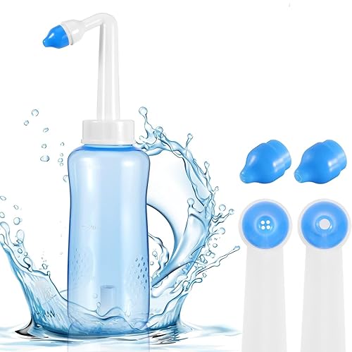 Dual Powered Nasal Irrigation System,Self-Cleaning and Automatic Waste ...