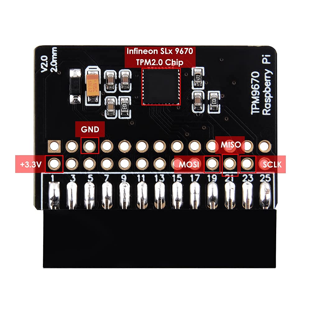 Mua GeeekPi TPM2.0 Module for Raspberry Pi, TPM9670 Module Based on an ...