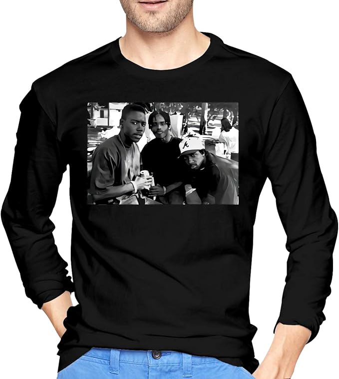 Amazon.com: Menace Ii Society 1993 Movie Design Men's Long Sleeve T ...