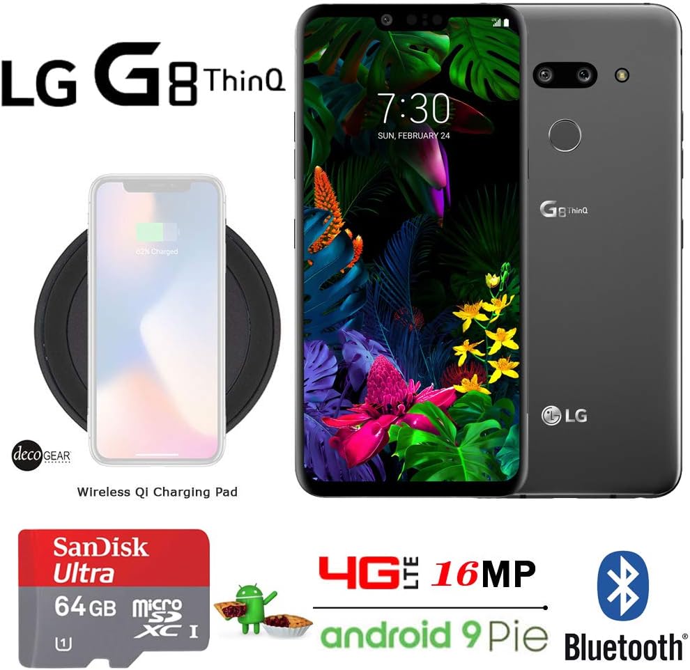 Amazon.com: LG G8 ThinQ 128GB Smartphone (Unlocked, Platinum ...