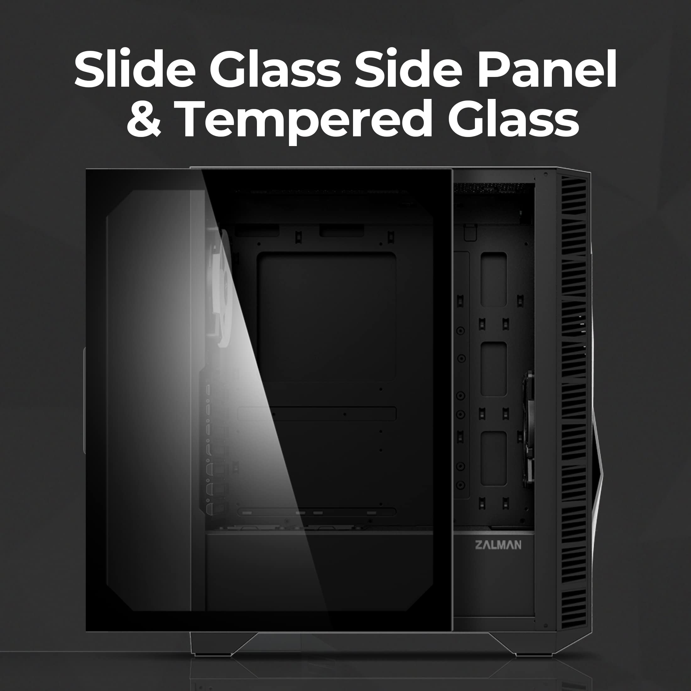 Mua Zalman Z3 Iceberg ATX Mid Tower Gaming PC Case - 2 x 120mm ARGB ...