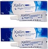 Xailin Night Lubricating Eye Ointment 5gram: Amazon.co.uk: Health ...