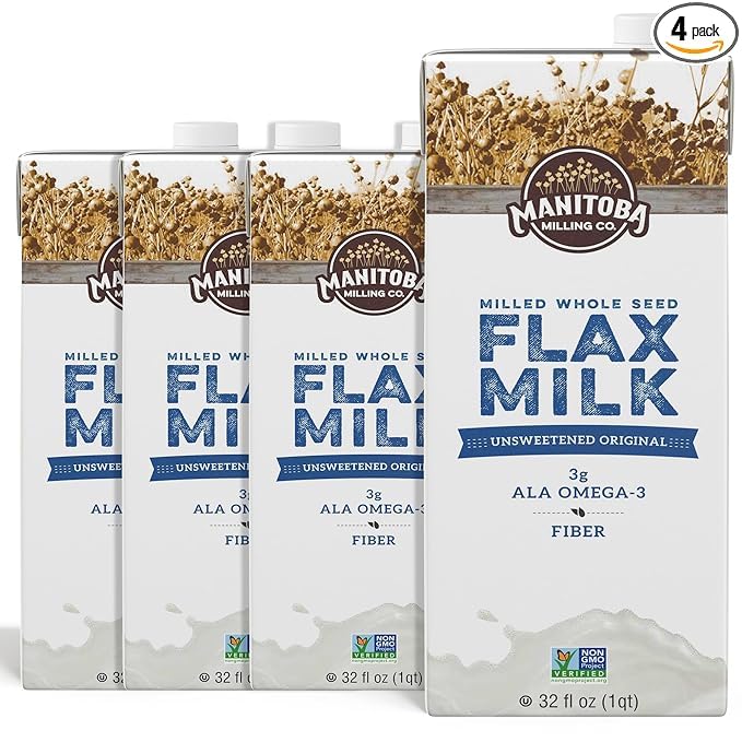 Mua Unsweetened Flax Milk, 32 Ounce (Unsweetened Original), 4pk trên ...