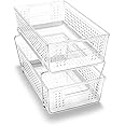 Amazon.com: madesmart 2 Tier Organizer, Multi-Purpose Slide-Out Storage ...
