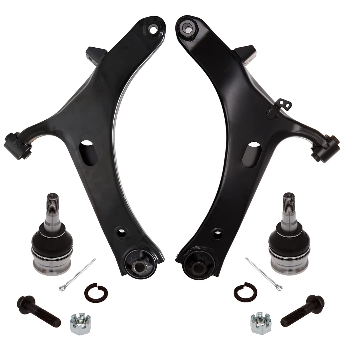 AUQDD 4Pc Suspension Kits Front Lower Control Arm and Ball Joint Fit ...