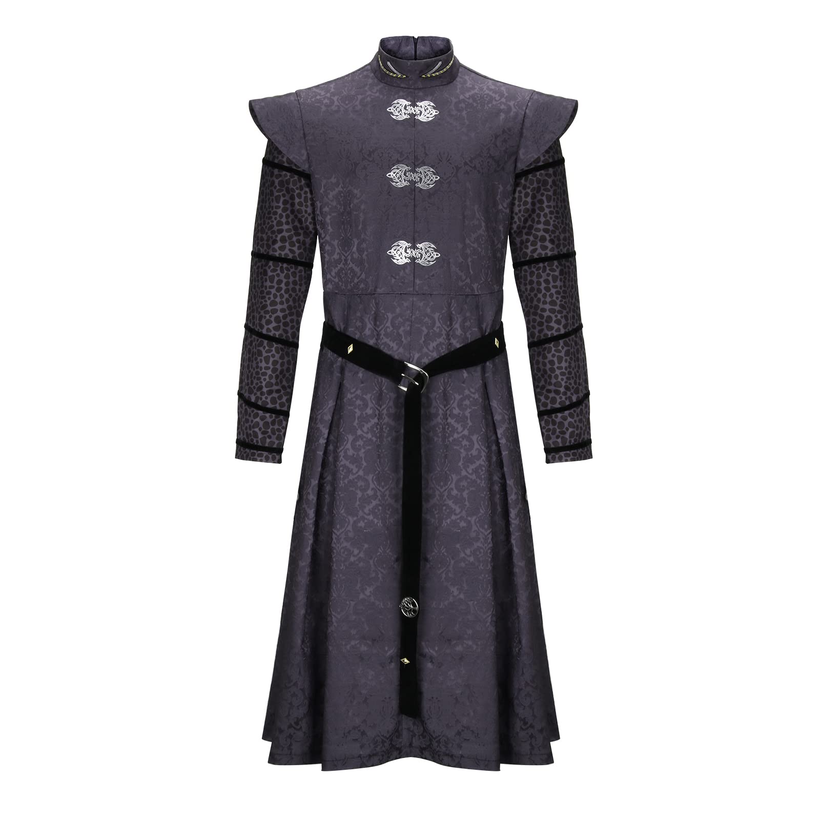 HORNIGHT Men Daemon Targaryen Cosplay Costume Retro Warrior Uniform ...