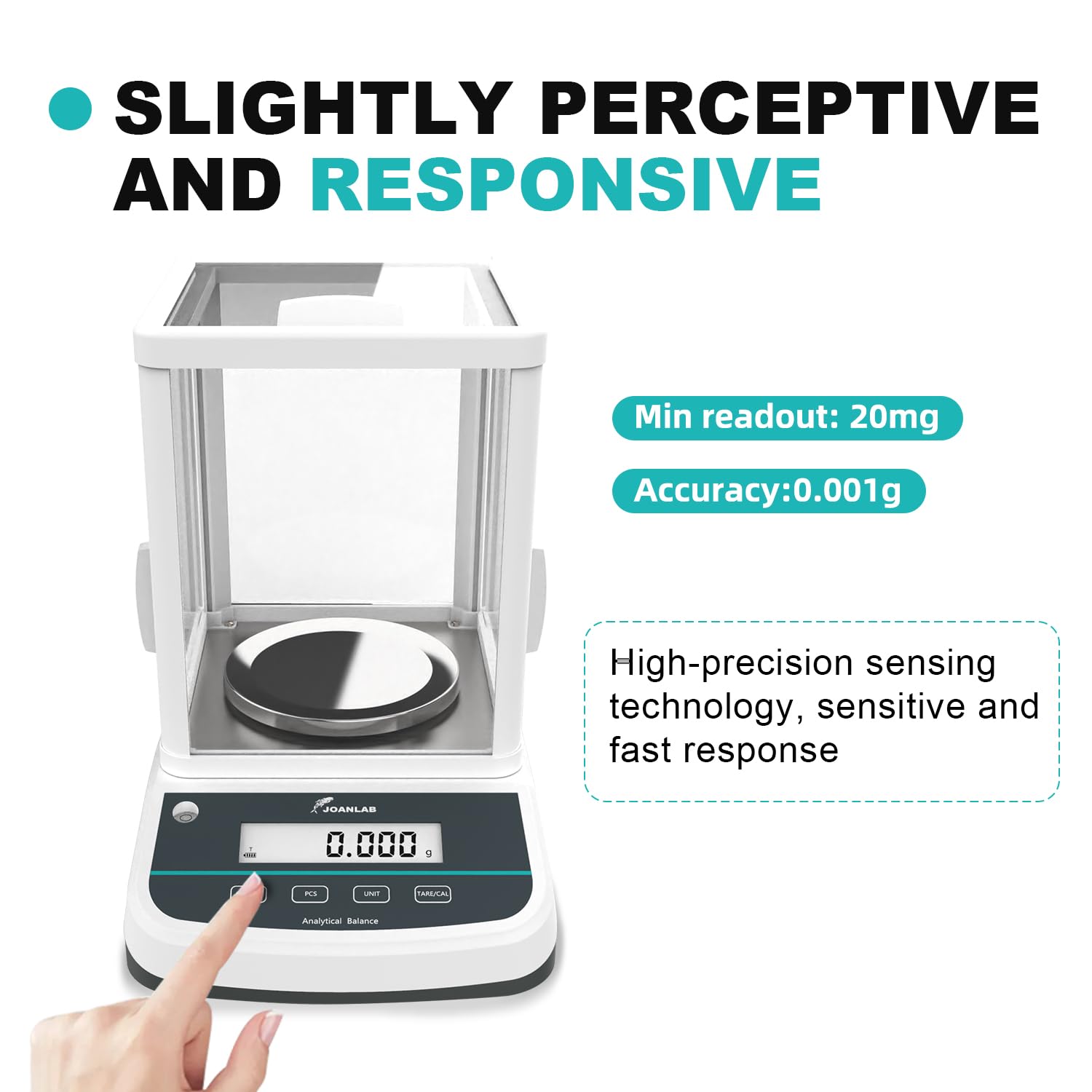 Mua JOANLAB Analytical Balance 200g x 1mg Scale High Precision 0.001g ...