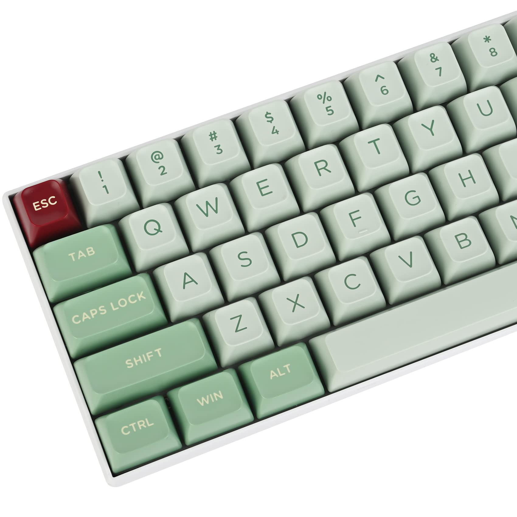 Mua Fogruaden Matcha keycaps 60 Percent, ABS Double Shot Keycaps, ASA ...