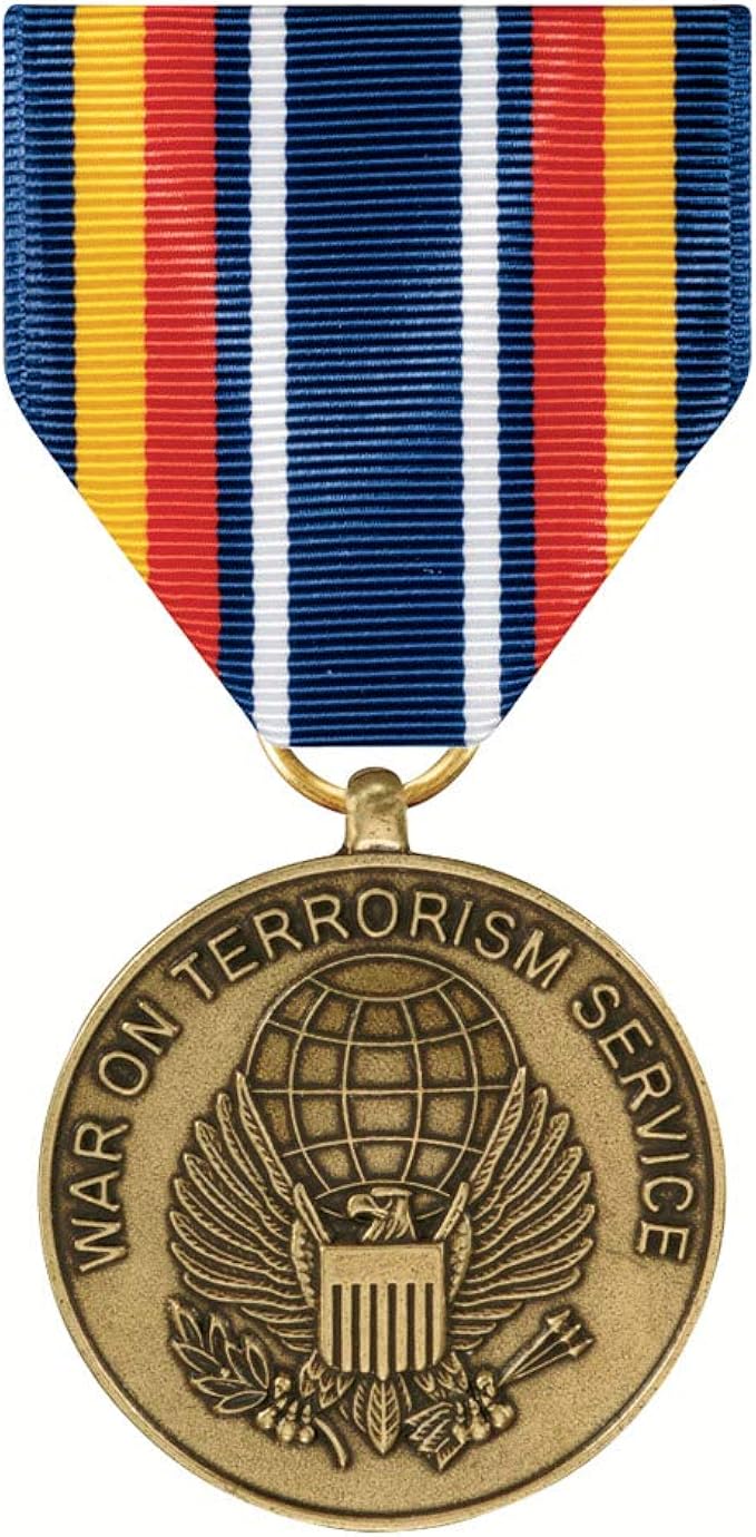 Amazon.com: Global War On Terrorism Service Medal Full Size: Clothing
