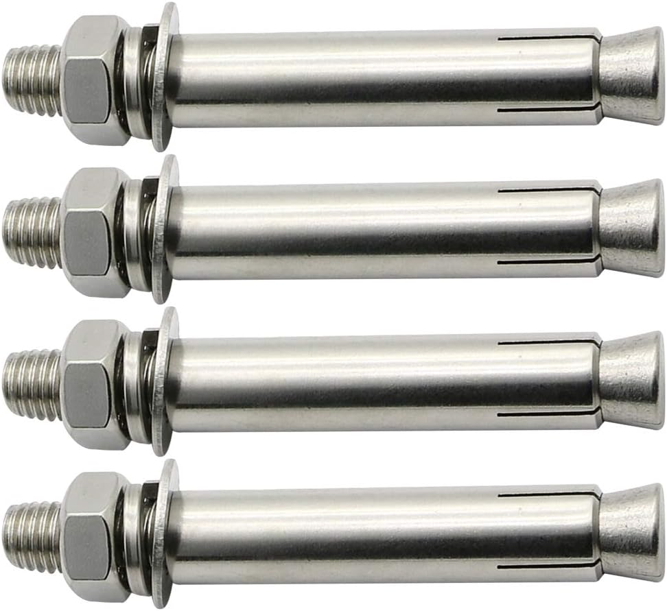 SENDILI 4 Pieces Stainless Steel Expansion Screw Bolts M10 – External ...