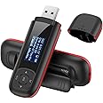 AGPtek 8GB Memoria USB Reproductor MP3 Soporta Cambio de Pila con Radio ...