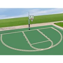 Basketball Court Home Lettering