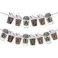 Amazon.com: Frappe Coffee Birthday Decorations Pre-Strung Party Banner ...