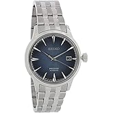 Amazon.com: Seiko SUR373 Watch for Men - Essentials - Blue Dial with ...