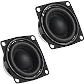 Amazon.com: ACEIRMC 4pcs 2inch 4Ohm 10W Full Range Audio Speaker Stereo Woofer Loudspeaker for ...