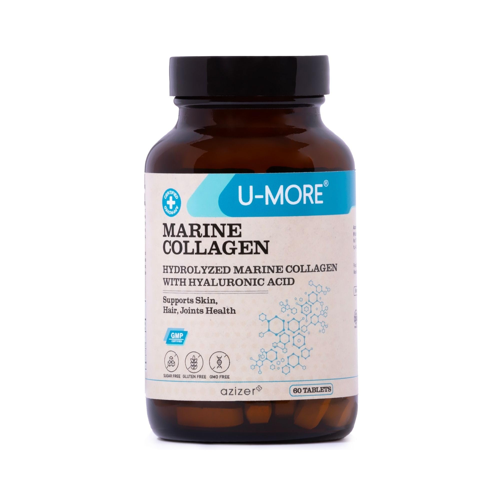 Mua U-MORE Hydrolyzed Marine Collagen (Peptide) Supplement with Biotin ...