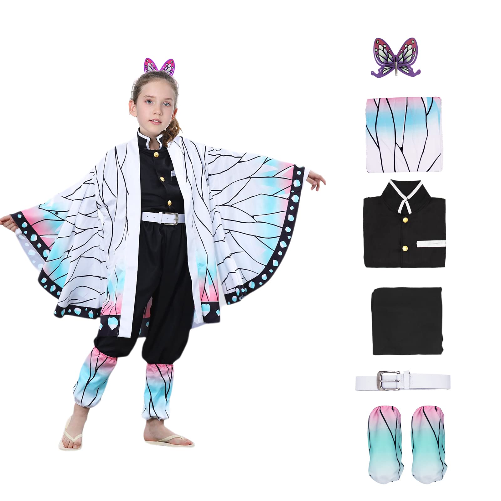 Mua SAMDIGO Anime Slayer Costume Outfit, Kimono Cosplay Costume Outfits ...