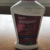 Amazon.com : Colgate Optic White Whitening Mouthwash, 2% Hydrogen ...