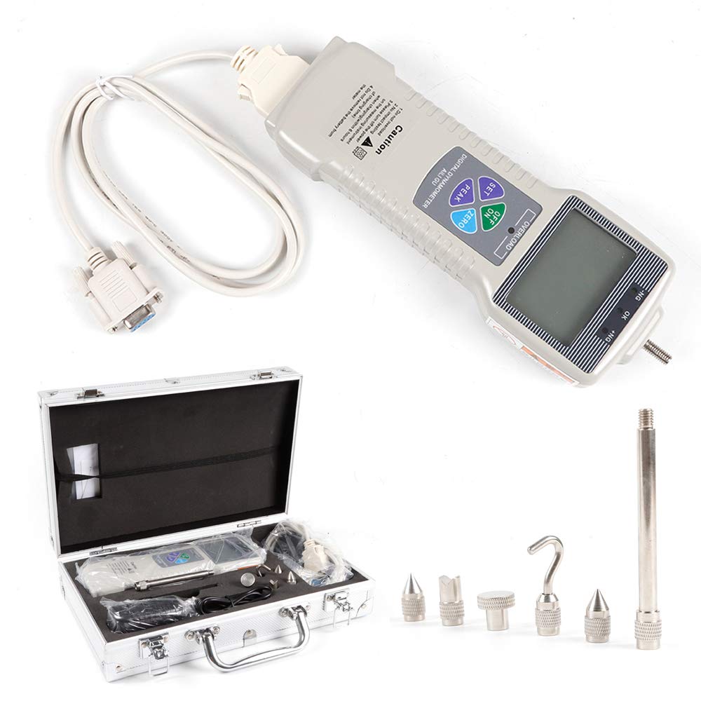 Digital Force USB Push Pull Gauge Tester Dynamometer Meter Thrust ...