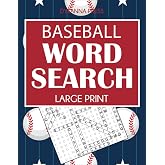 Amazon.com: WORD SEARCH BASEBALL LARGE PRINT: FUN AND ENTERTAINING WORD ...