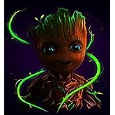 Amazon.com: SXSJEIOU DIY Groot Diamond Painting Kits for Adults, Full ...