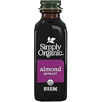 Amazon.com: Simply Organic Almond Extract, Certified Organic | 2 oz ...