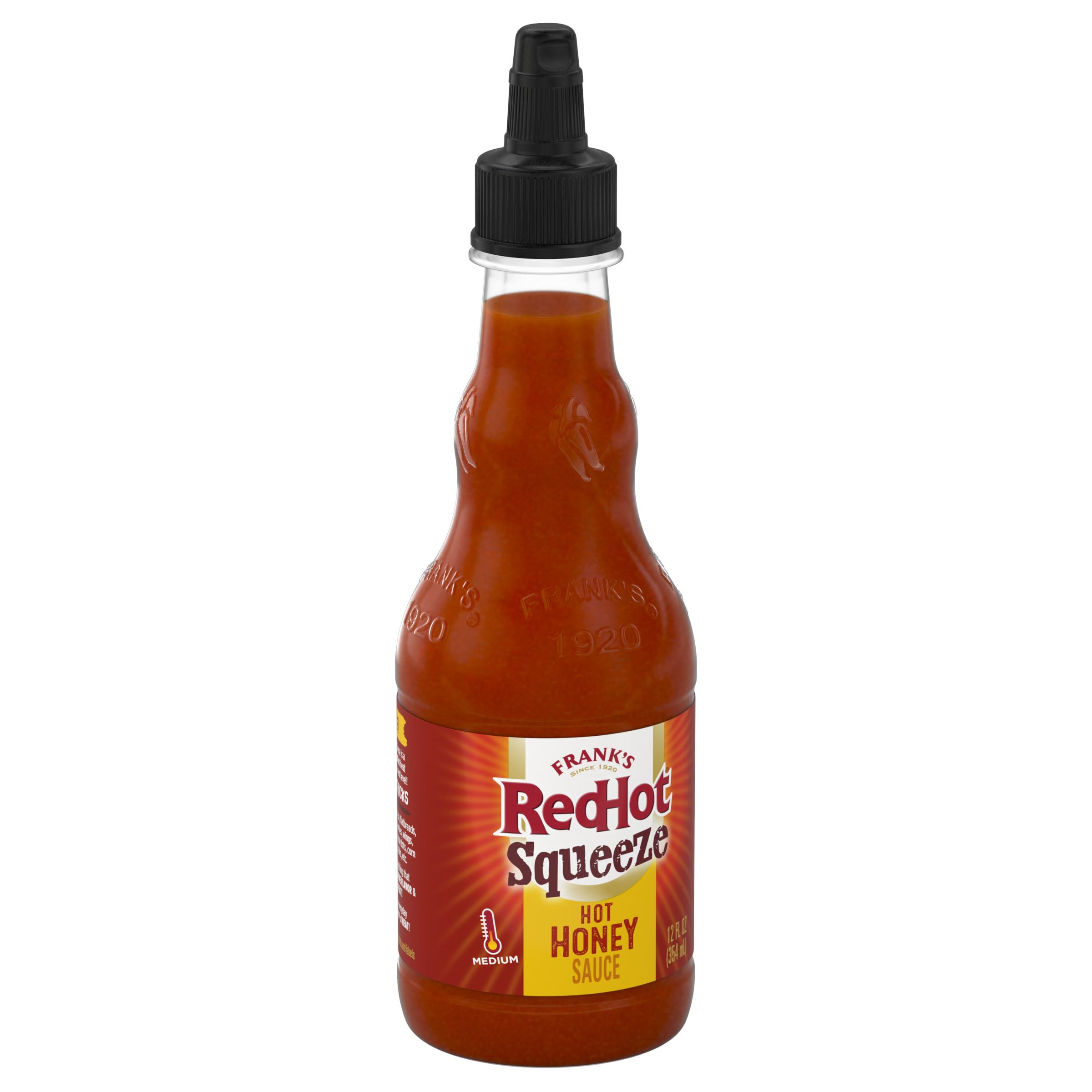 Frank's RedHot Squeeze Hot Honey Sauce, 12 fl oz, PACK OF 2 for sale ...