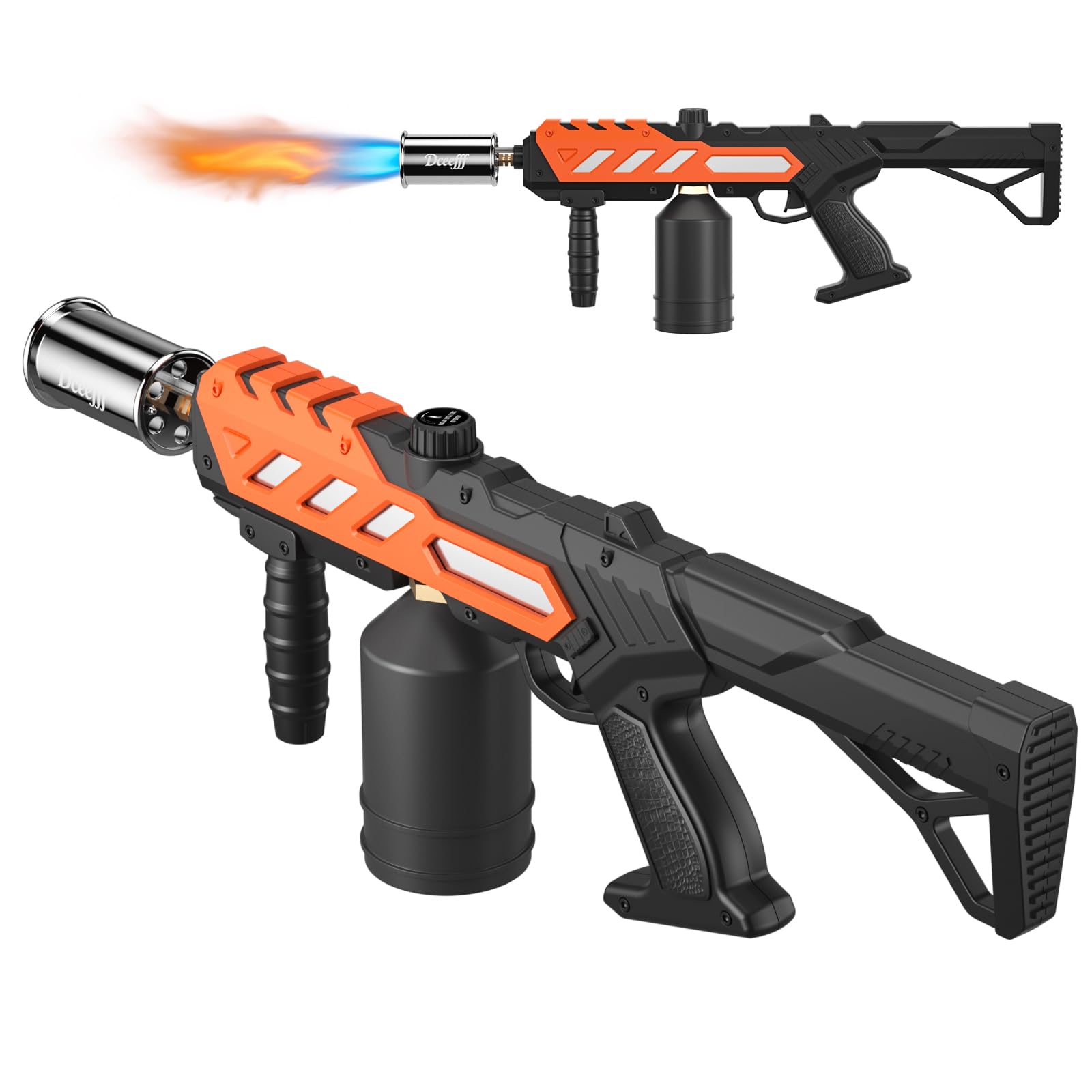 Powerful Propane Torch Gun, Adjustable Flame Thrower Gun, Kitchen Torch ...