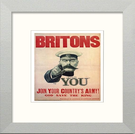 Lumartos, Vintage Poster Britons Wants You Contemporary Home Decor Wall ...