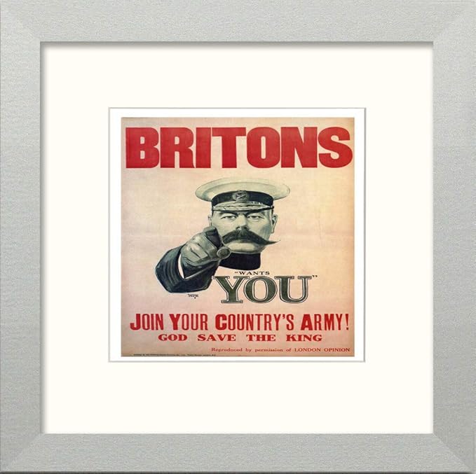 Lumartos, Vintage Poster Britons Wants You Contemporary Home Decor Wall ...